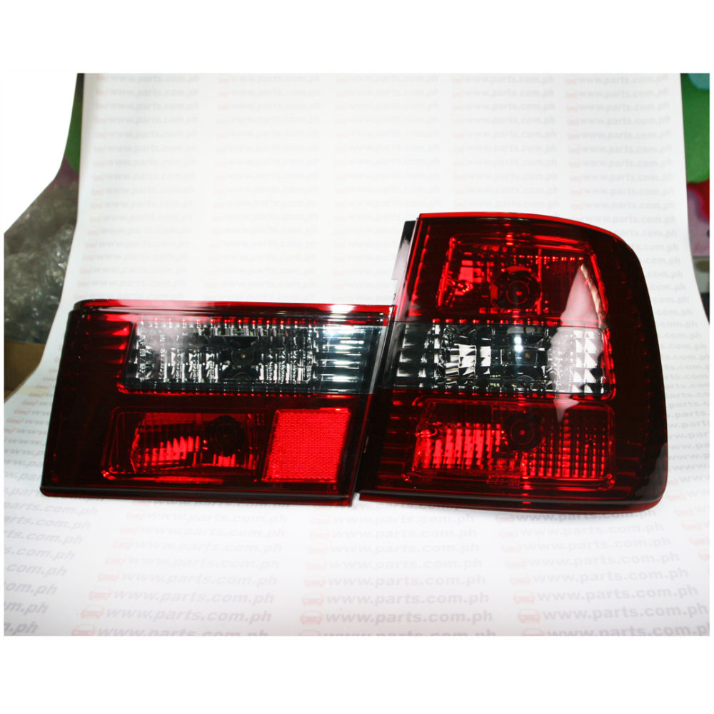 Tail Light - BMW E34 88-95 RED,SMOKE Set - Twincell
